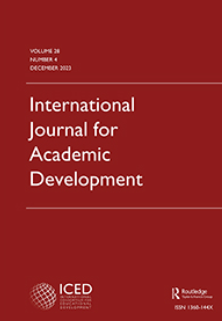 International Journal for Academic Development | Red AGE