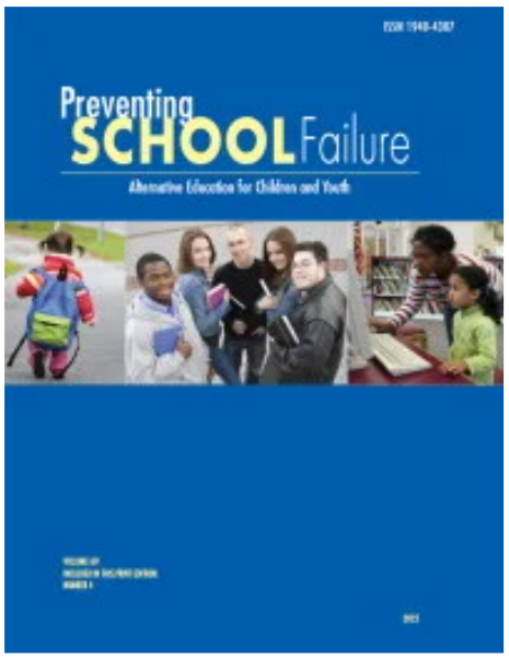 Preventing School Failure: Alternative Education for Children and Youth ...