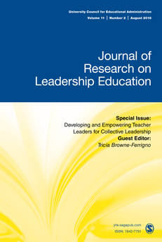 Journal of Research on Leadership Education | Red AGE