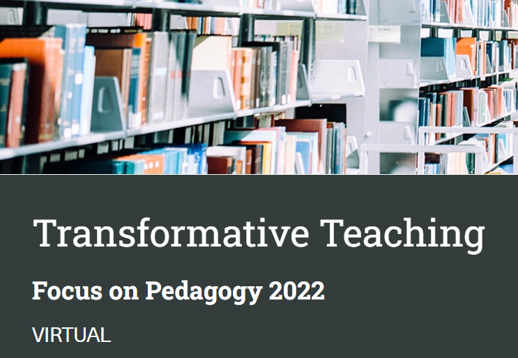 Transformative Teaching Education. Focus on Pedagogy 2022 | Red AGE