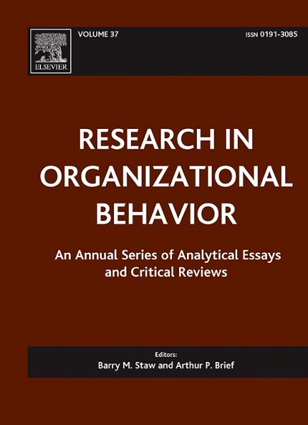 Research in Organizational Behavior | Red AGE